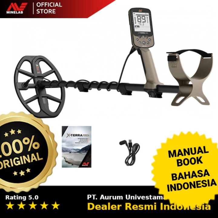Metal Detektor Minelab X-Terra Elite - Detektor Logam Tahan Air - Metal ...