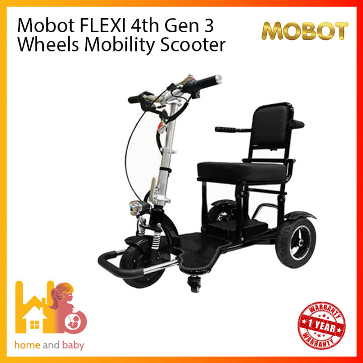 Mobot FLEXI 4th Gen 3 Wheels Mobility Scooter | Lazada Singapore