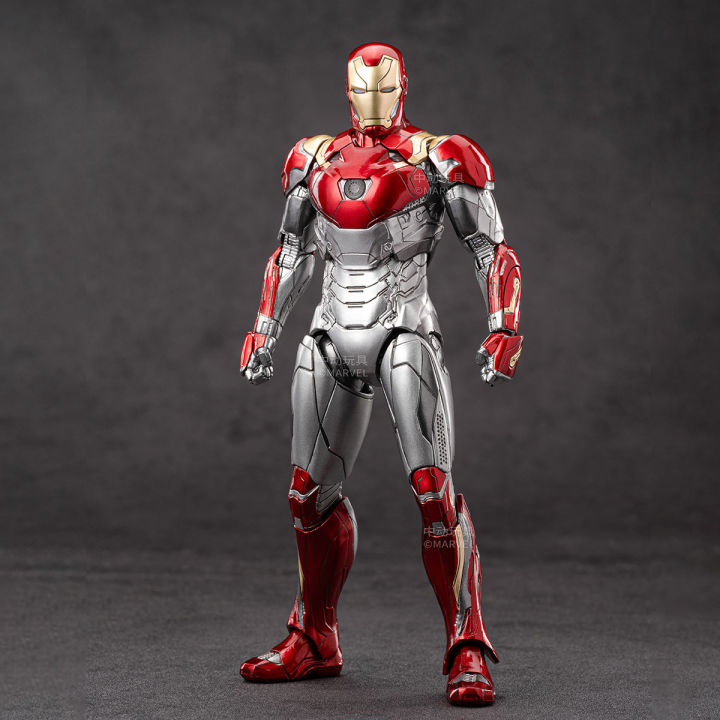 (ลิขสิทธิ์แท้) IRON MAN MARK 47 Scale 1/10 (7 Inch) 1906-47 จาก ZD TOYS ...