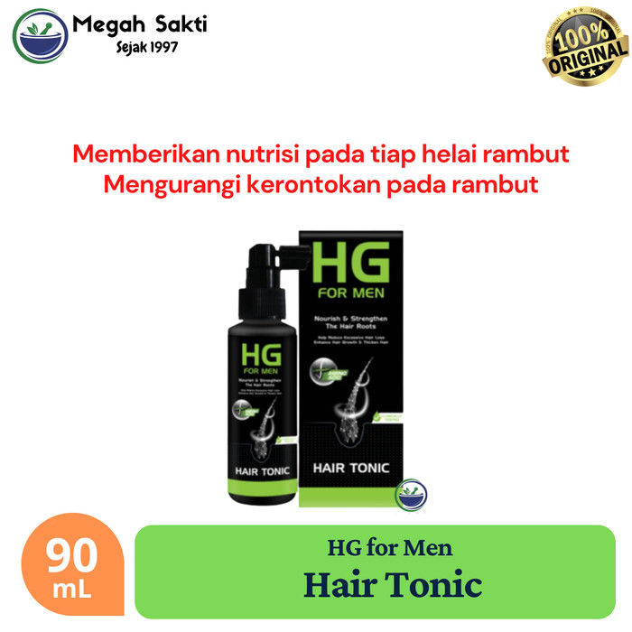 HG For Men Hair Tonic 90 mL - Vitamin Rambut Rontok | Lazada Indonesia