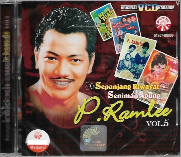P.Ramlee Sepanjang Riwayat Seniman Agung Vol.5 Original VCD Karaoke ...