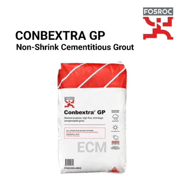 FOSROC CONBEXTRA GP (25KG) General Purpose Non-Shrink Cementitious ...