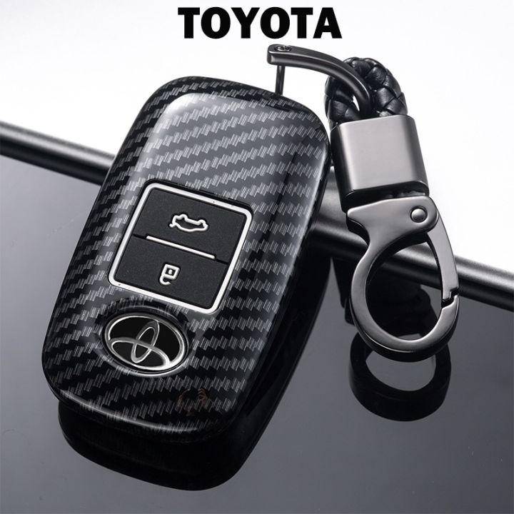 For Toyota vios 2023 new Keyless Remote Car Key leather Cover Case ...
