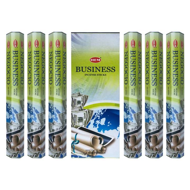 Hem Hand crafted BUSINESS Incense sticks (20 sticks per pack ,6 packs ...