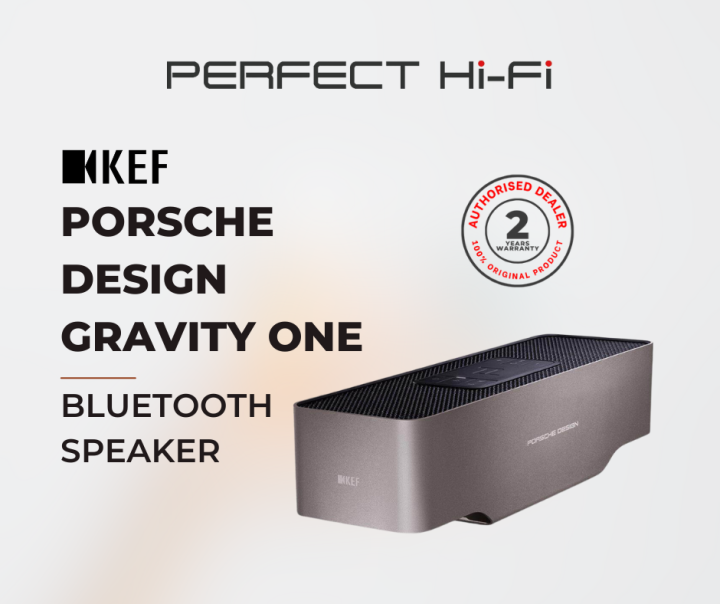 KEF Porsche Design Gravity One Bluetooth Speaker | Lazada