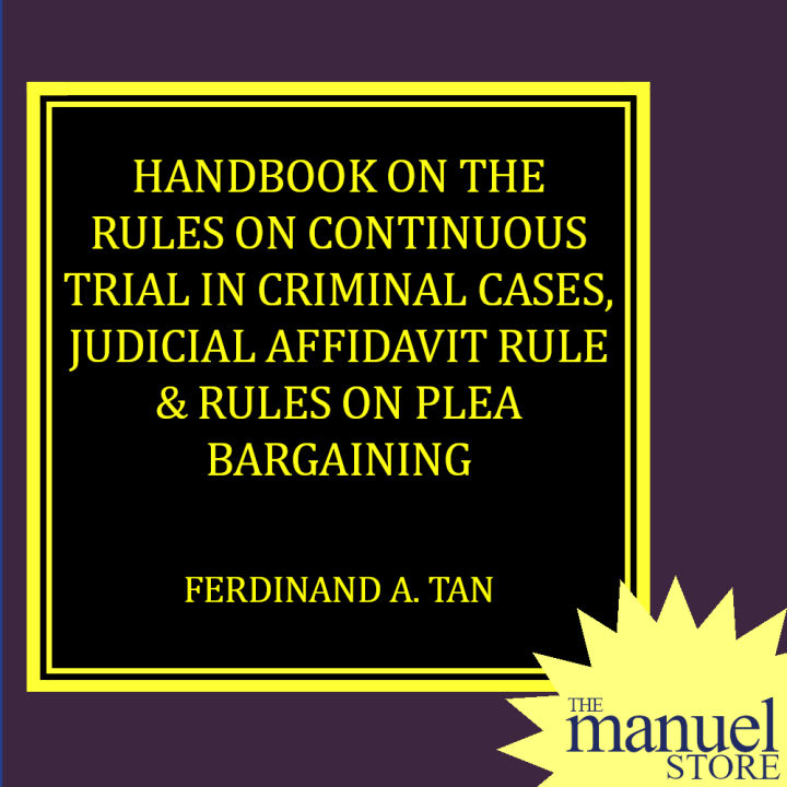 Tan (2019) - Handbook on the Rules on Continuous Trial in Criminal ...