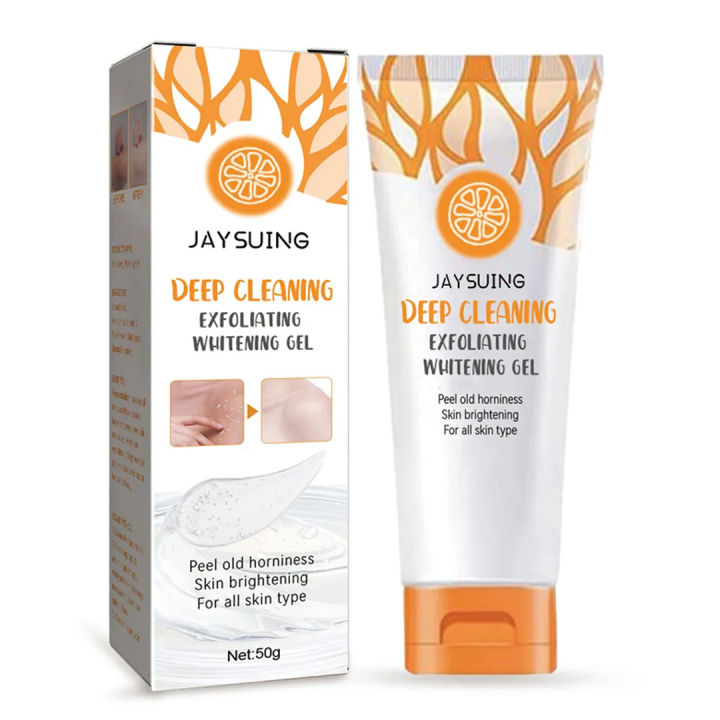 Jaysuing Deep Cleaning 50g Exfoliating Whitening Gel Acne Dark Skin ...