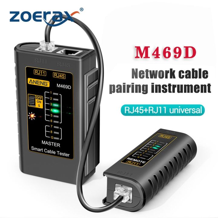 ZoeRax Ethernet Network Cable Tester, RJ45 Cable Lan tester RJ45 RJ11 ...