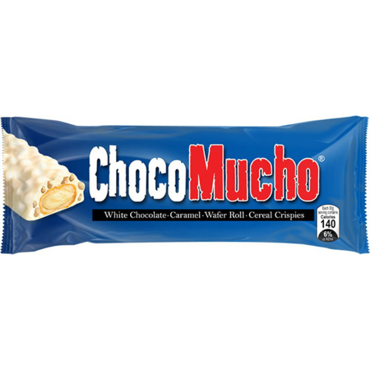 Choco Mucho White Chocolate Caramel Wafer Roll Cereal Crispies 30g ...