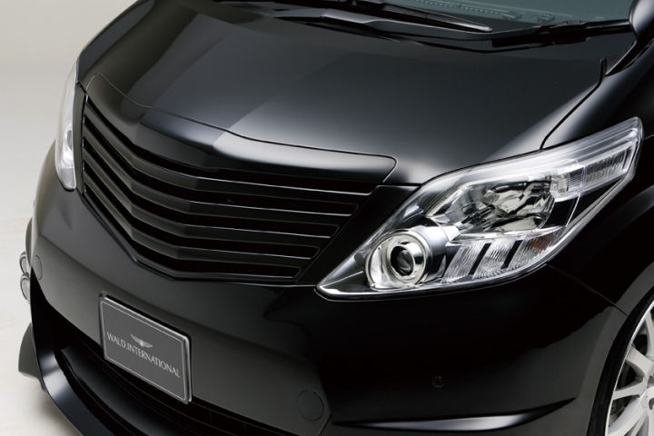 Toyota alphard anh20 anh 20 2008 2009 2010 Wald black bison front grill ...