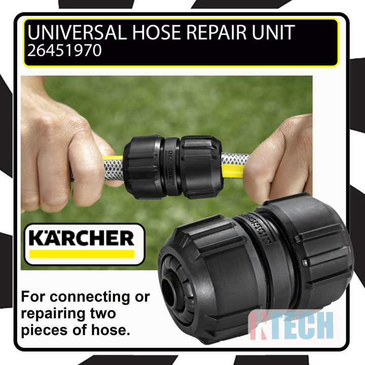 KARCHER 26451970 UNIVERSAL HOSE REPAIR CONNECTOR MENDER 1/2 -5/8 -3/4 ...