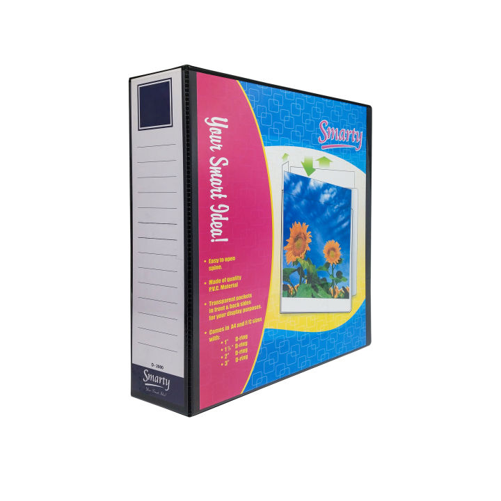 2" Inch A4/Short 3 Ring D-Type Binder Folder | Lazada PH