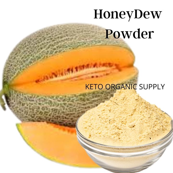 Honeydew Melon Powder 250g 哈密粉 orange🍊 lychee strawberry 🍓 mango 🥭 ...