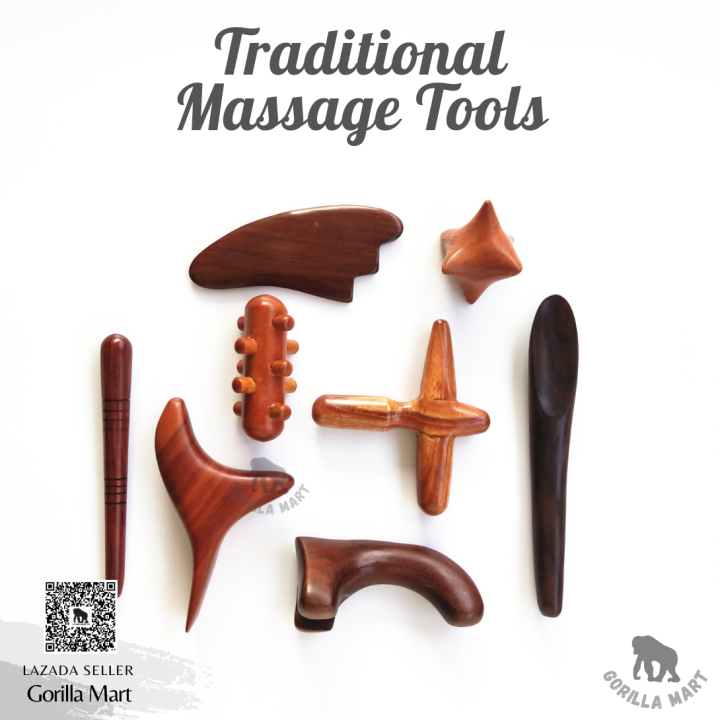 Massage Tool Traditional Wooden Stick Handmade Foot Massager ...