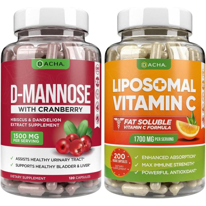 Ultimate Urinary Tract Health Bundle – D Mannose and Liposomal Vitamin ...