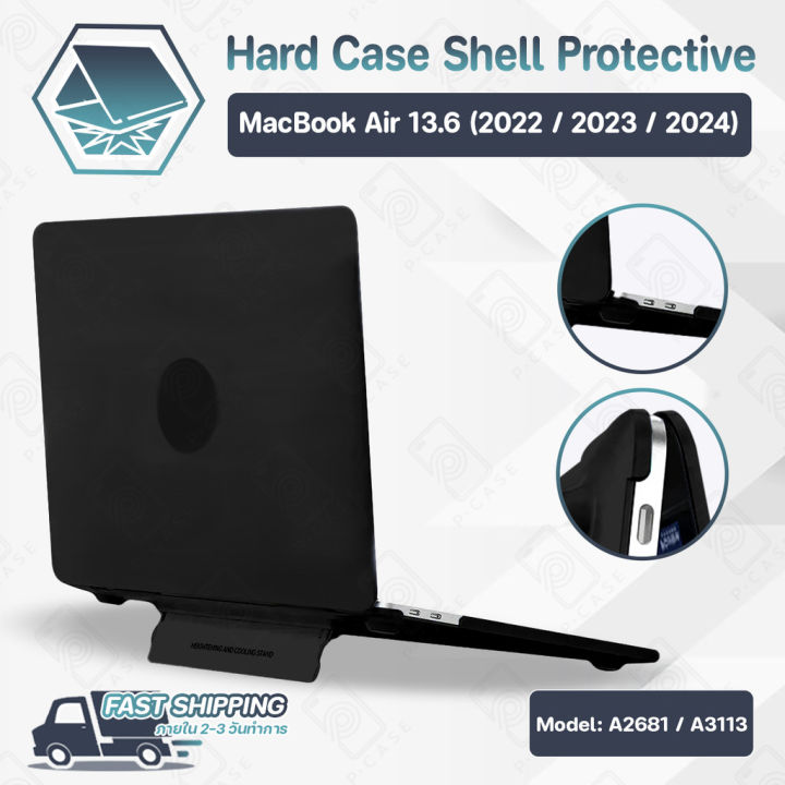 Pcase – เคส MacBook Air 13.6 M2 2022 2023 A2681 / Air 13 A3113 2024 เคส ...