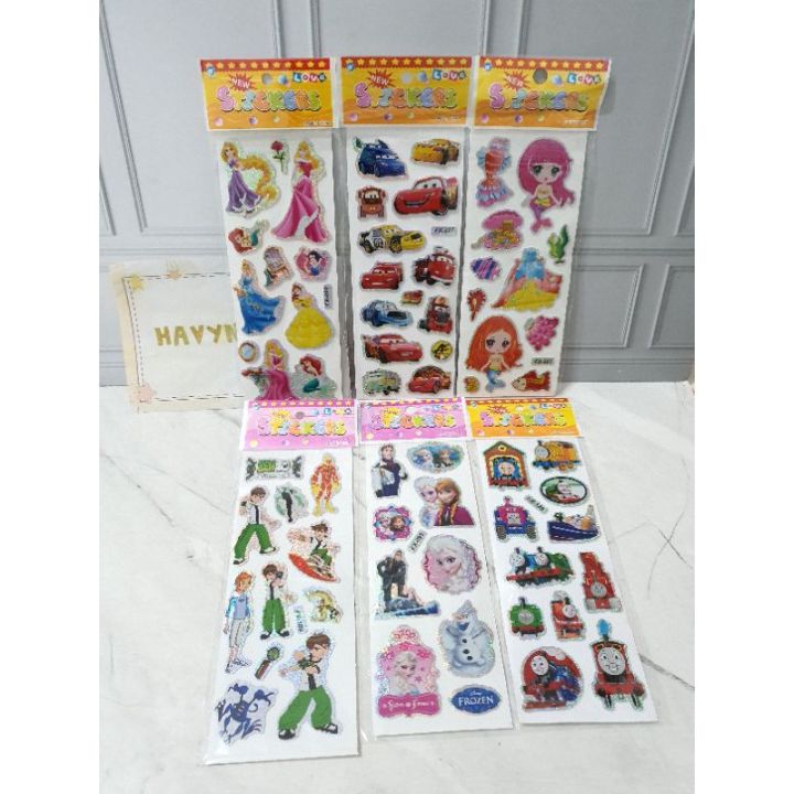 sticker gambar/sticker anak/Stiker Hologram | Lazada Indonesia