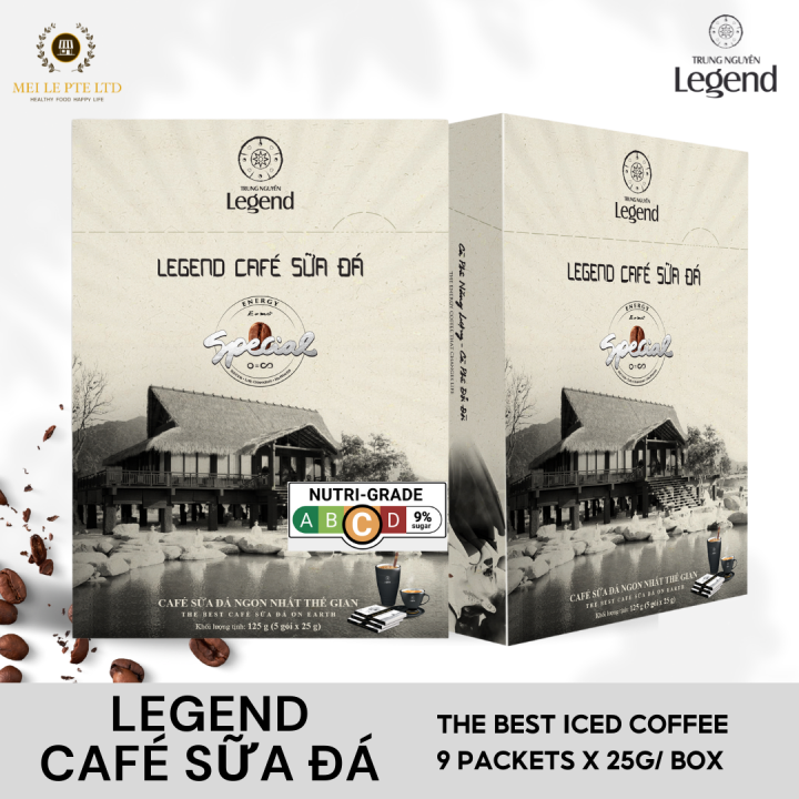 BUNDLE OF 2-Trung Nguyen Legend Caphe Sua Da Iced Milk Coffee 3 in 1 ...