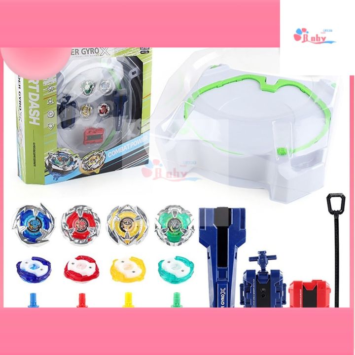 ️Beyblade Burst Stadium 1 Arena + new Tops 2 Luncher + 2 Spinning Top ...