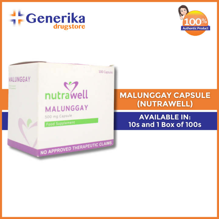 Nutrawell Malunggay Capsule 500mg | Lazada PH