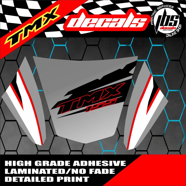 tmx 155 cowling decals sticker stock | Lazada PH