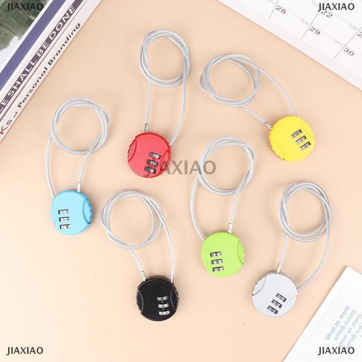[COD] JIAXIAO 13 20 50cm Wire Rope Digit Padlock Password Code Security ...