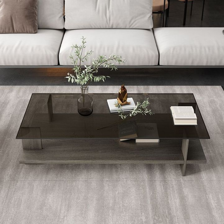 center table for sala rectangle tempered glass coffee table small side ...