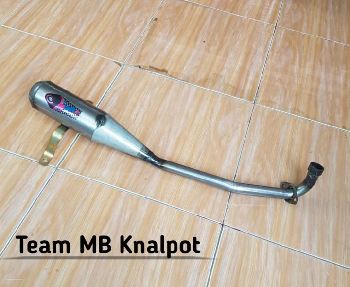 KNALPOT RACING SUPRA FIT NEW-SUPRA X 100 MBR BULAT PERNIS | Lazada ...