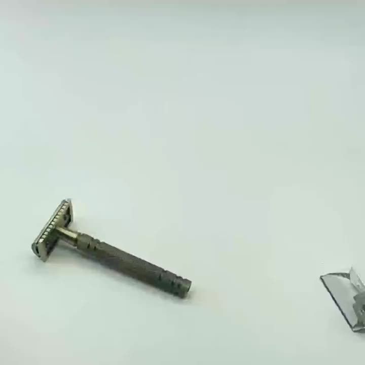 Safety Razors for Shaving Men Classic Metal Double Edge Shaver ss ...