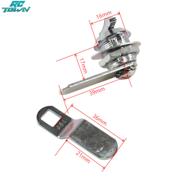 Thumb Operated Offset Cam Lock, 5/8 Inch Keyless Compartment Lock, Cam ...