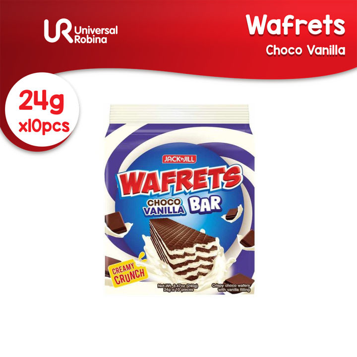 Wafrets Choco Vanilla Bar (24g x 10) | Lazada PH