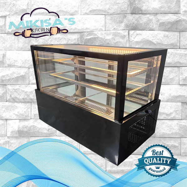 Countertop Cabinet Type Cake Chiller 100L with Right Angle Edges Heavy ...
