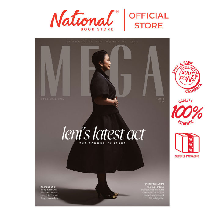 Mega Magazine February 2025 - Leni Robredo Cover | Lazada PH
