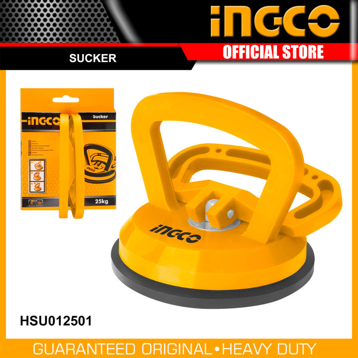 INGCO HSU012501 Glass Sucker Tile Lifter Suction Cup 115mm, with ...