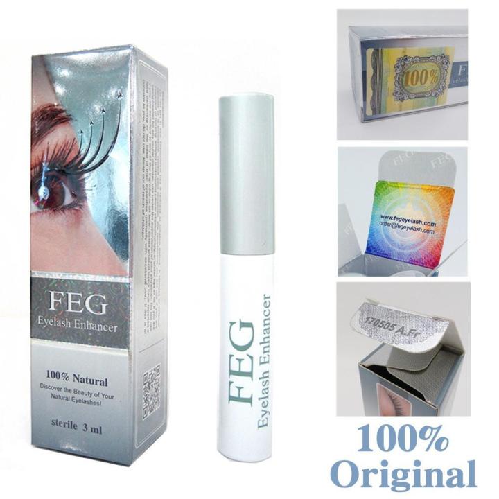 Original Feg Eyelash Enhancer Eyelash Growth Treatment Serum Natural
