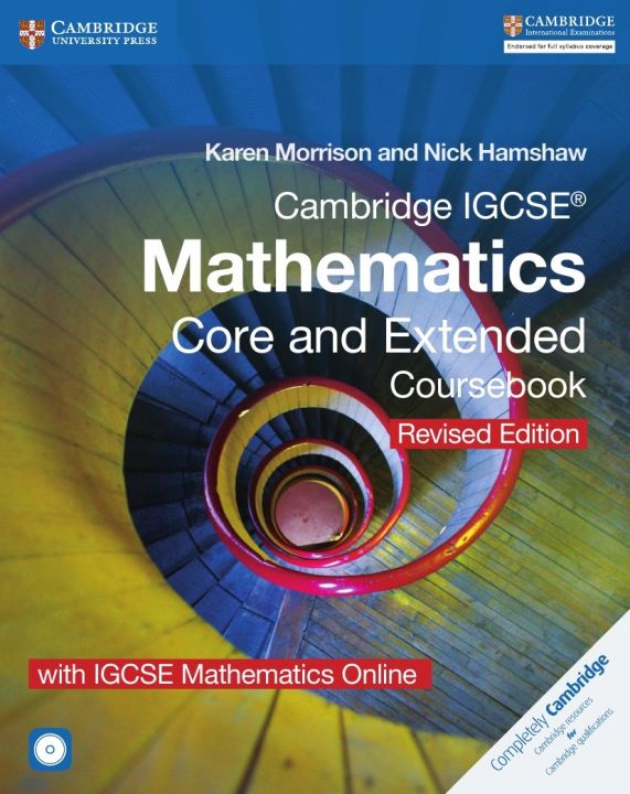 Cambridge IGCSE Mathematics Core and Extended Coursebook with CD-ROM ...