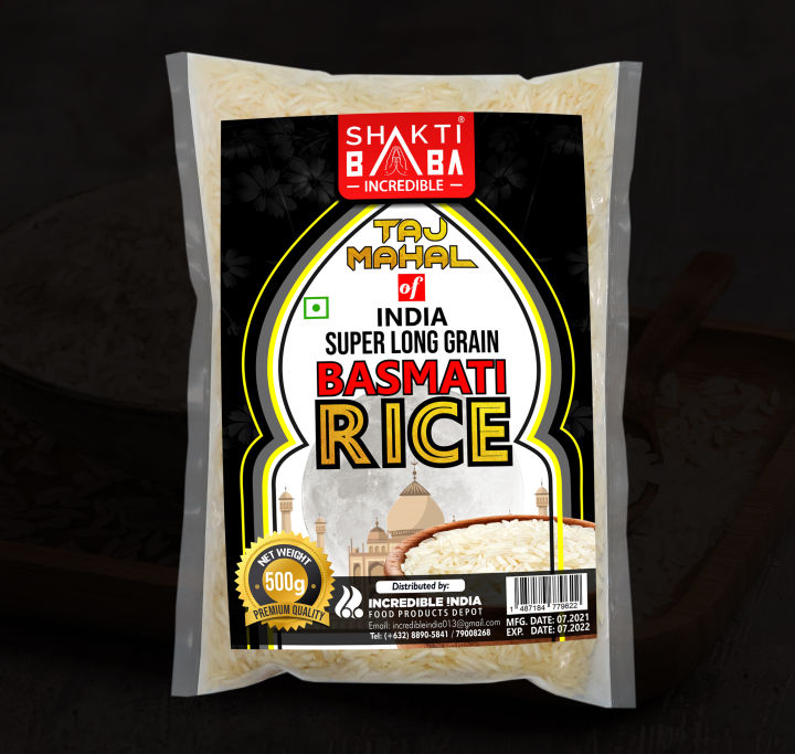 Genuine Taj Mahal of India Super Long Grain Basmati Rice(No Mixing ...