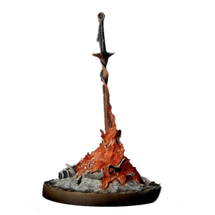 Dark Souls 3 Bonfire Figure Glow Sword Glowing Fire 1/6 Scale ...