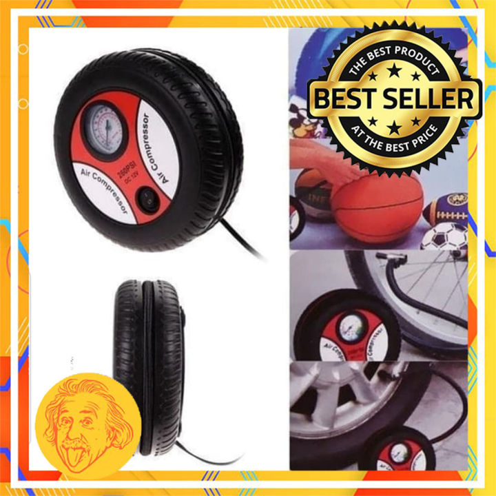 Air Compressor Pompa Ban Mobil Elektrik Model Ban by Einstein-Store ...