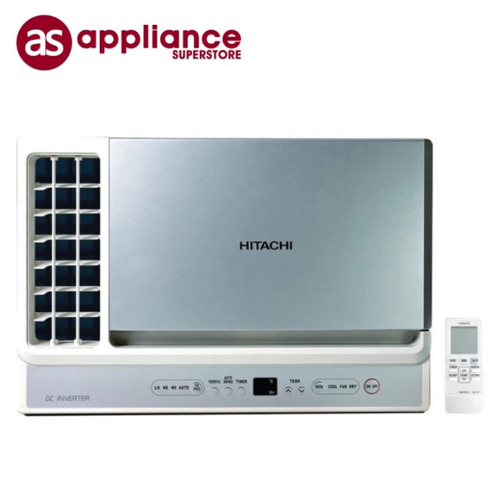 Hitachi RA-10HVQC 1HP Full DC Inverter Compact Window Type Aircon | Lazada PH