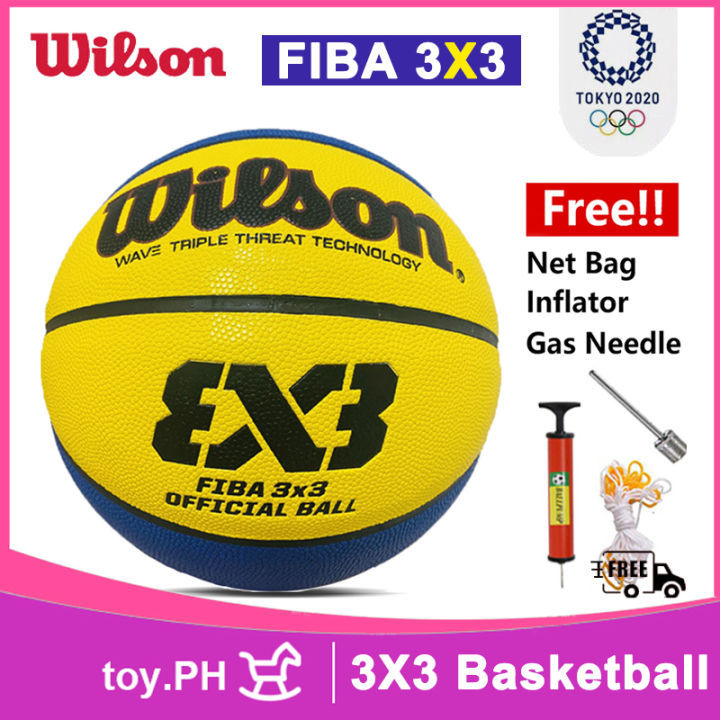 Wilson Basketball Ball FIBA Official 3X3 Match Ball PU Basketball Size ...