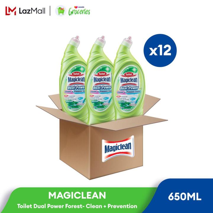 [CARTON ] Magiclean Toilet Dual Power Forest - Clean + Prevention ...