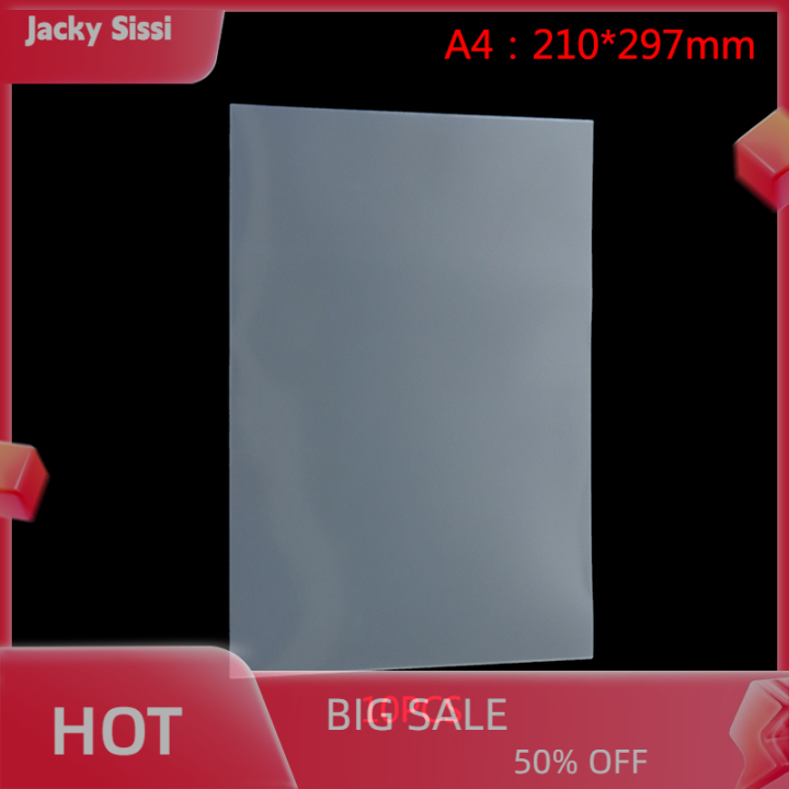 Jacky 10pcs A3 A4 A5 Inkjet Laser Printing transparent Film Photo Paper ...