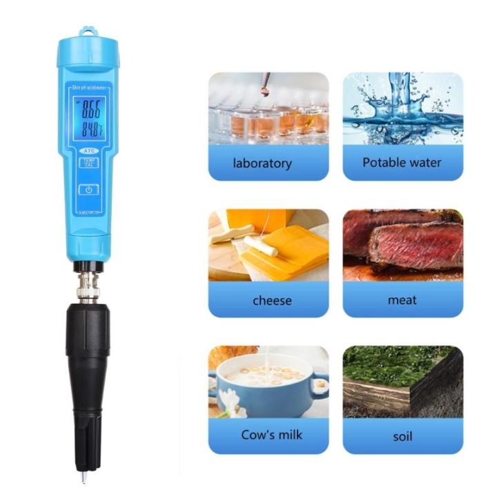 Tester Pen Multifunction Digital Water Temperature Tester with ...