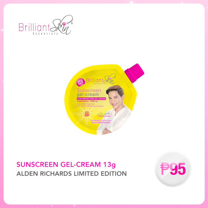 BRILLIANT SKIN ESSENTIALS 13G SUNSCREEN SPECIAL EDITION ALDEN AND MISS ...