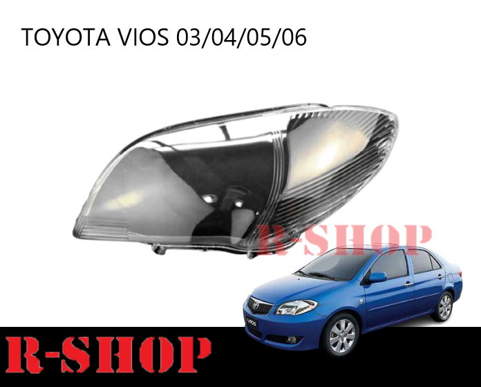 TOYOTA VIOS 05/06 HEAD LAMP COVER HEAD LIGHT COVER With Extra bubble ...