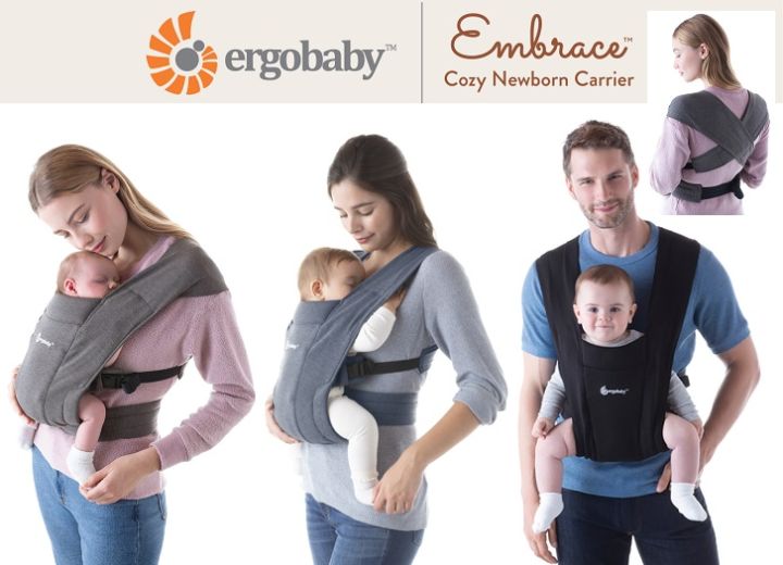 Ergobaby Embrace Newborn Carrier Facing In Position Carrier Local Supplier Warranty 0 3 Months Baby Carrier 10 15Kg Weight Capacity Lazada Lazada