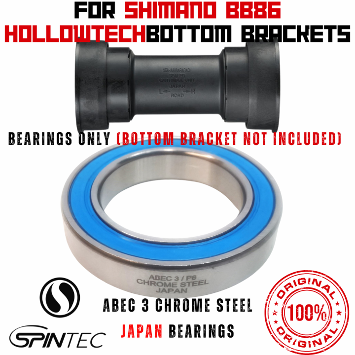 Shimano BB86 Pressfit Bottom Bracket Chrome Steel Japan Bearings from ...
