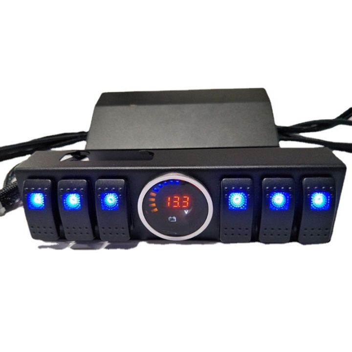 Applicable to JEEP Wrangler JK modified relay box, 6-way switch control ...