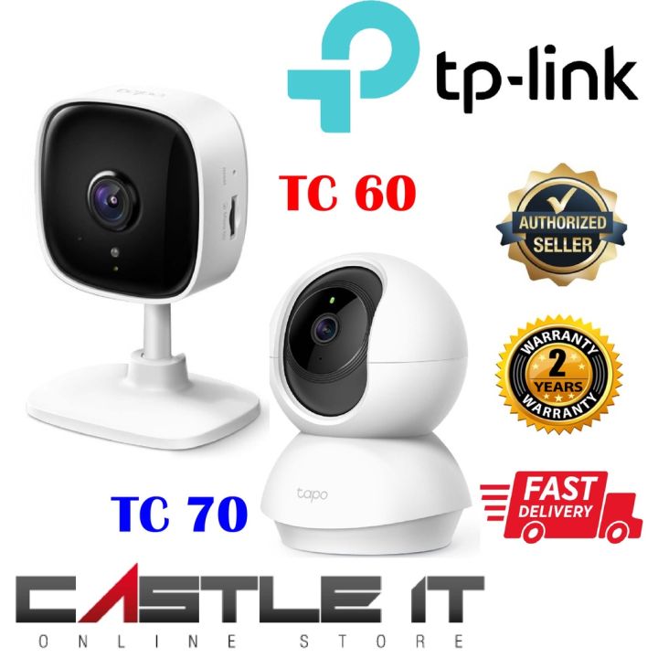 TP-Link TAPO TC60 TC70 WIFI N FULL HD 1080P PTZ IP Camera Max 128GB ...